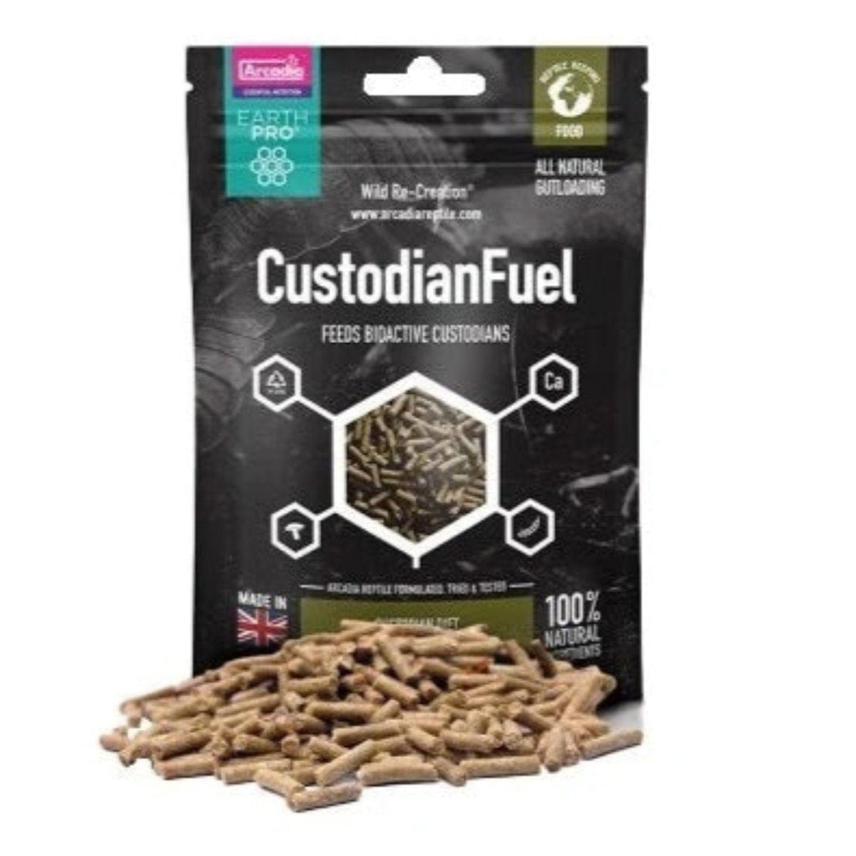 ARCADIA EARTH PRO CUSTODIAN FUEL 80 GRAM — FOUDEBASSIN.COM