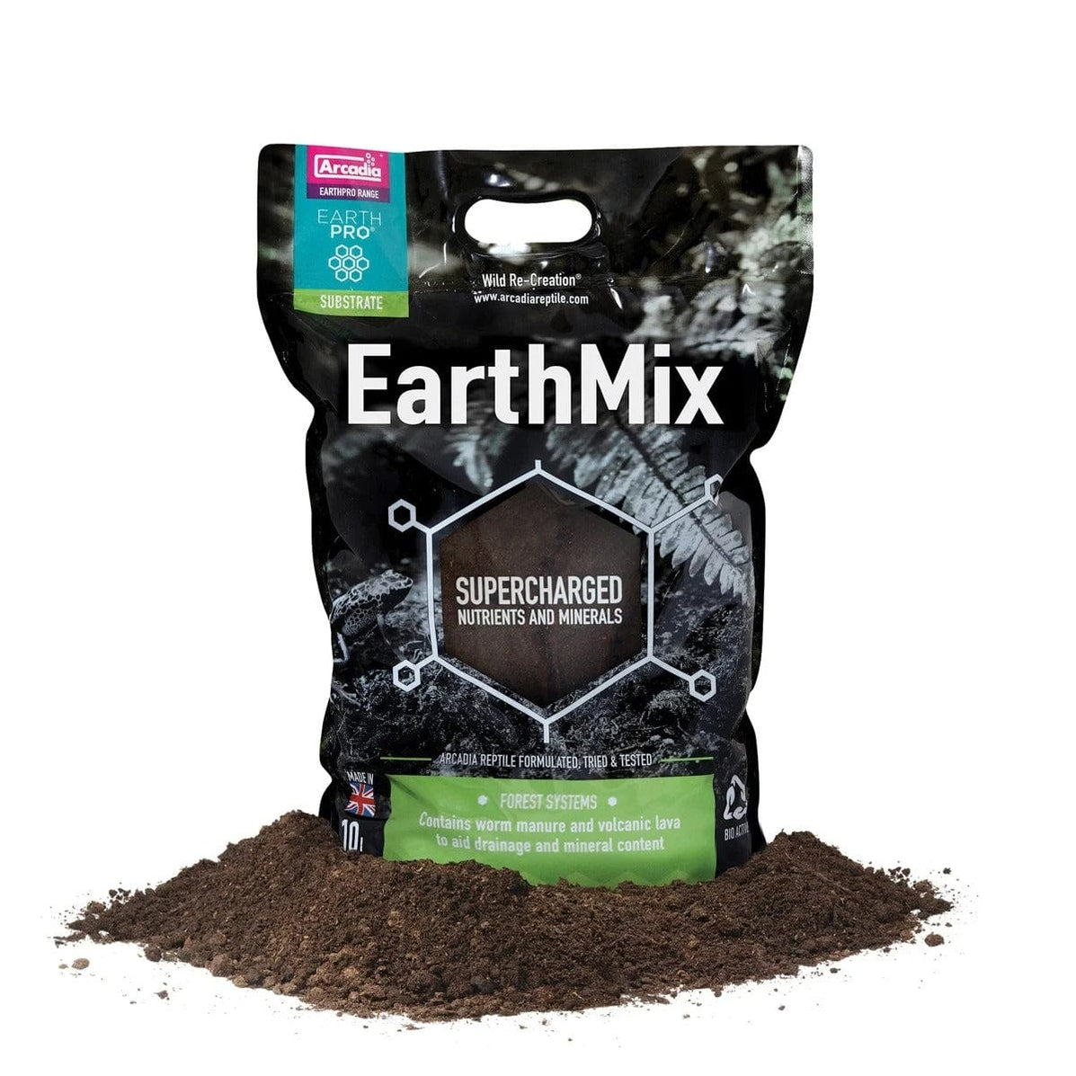 ARCADIA EARTHMIX 10 LITRE — FOUDEBASSIN.COM