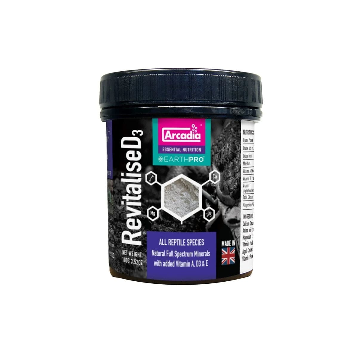 ARCADIA EARTHPRO REVITALISED3 100 GRAM — FOUDEBASSIN.COM