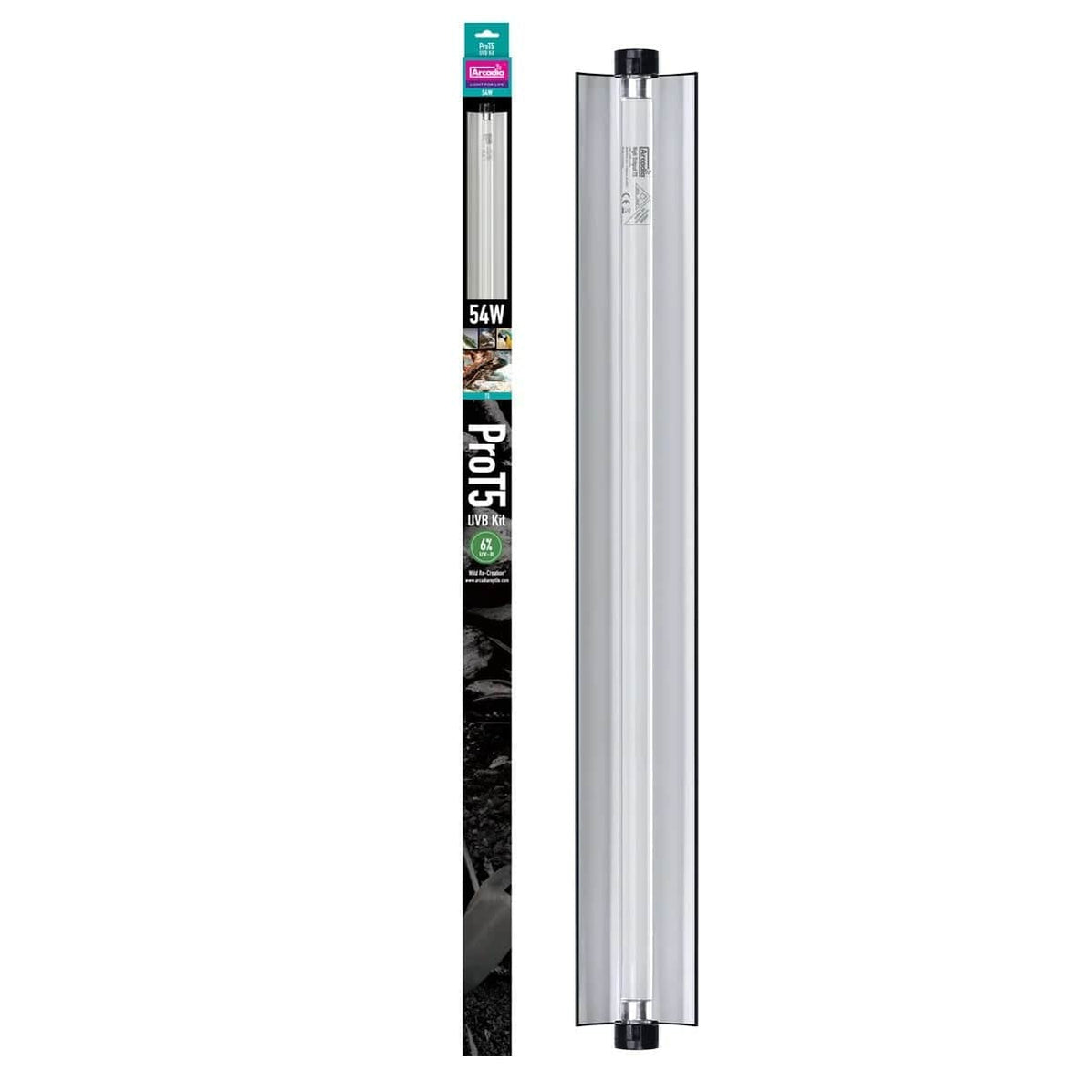 ARCADIA PRO T5 UVB KIT FOREST 6% UVB 54 WATT — FOUDEBASSIN.COM
