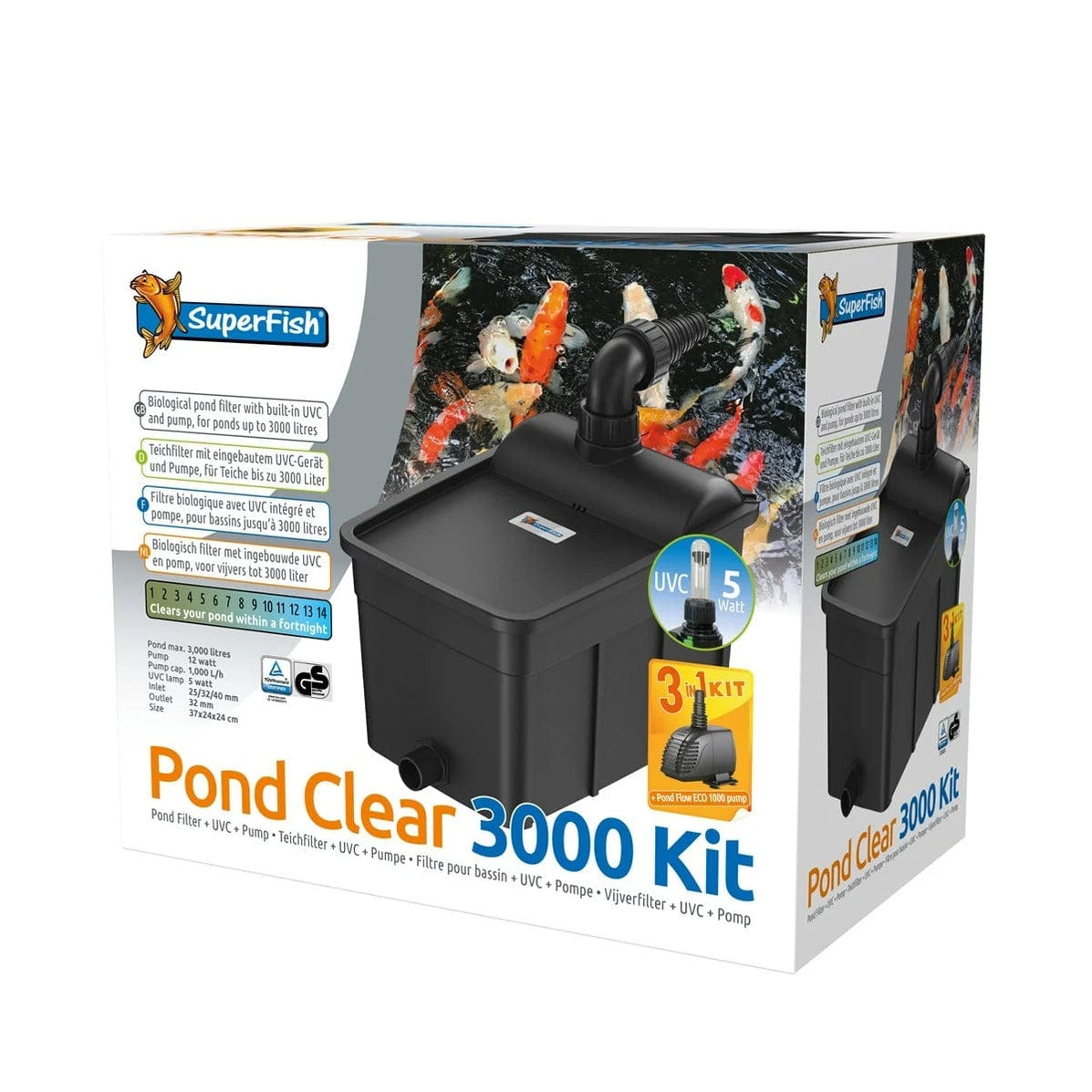SF PONDCLEAR KIT 3000 — FOUDEBASSIN.COM