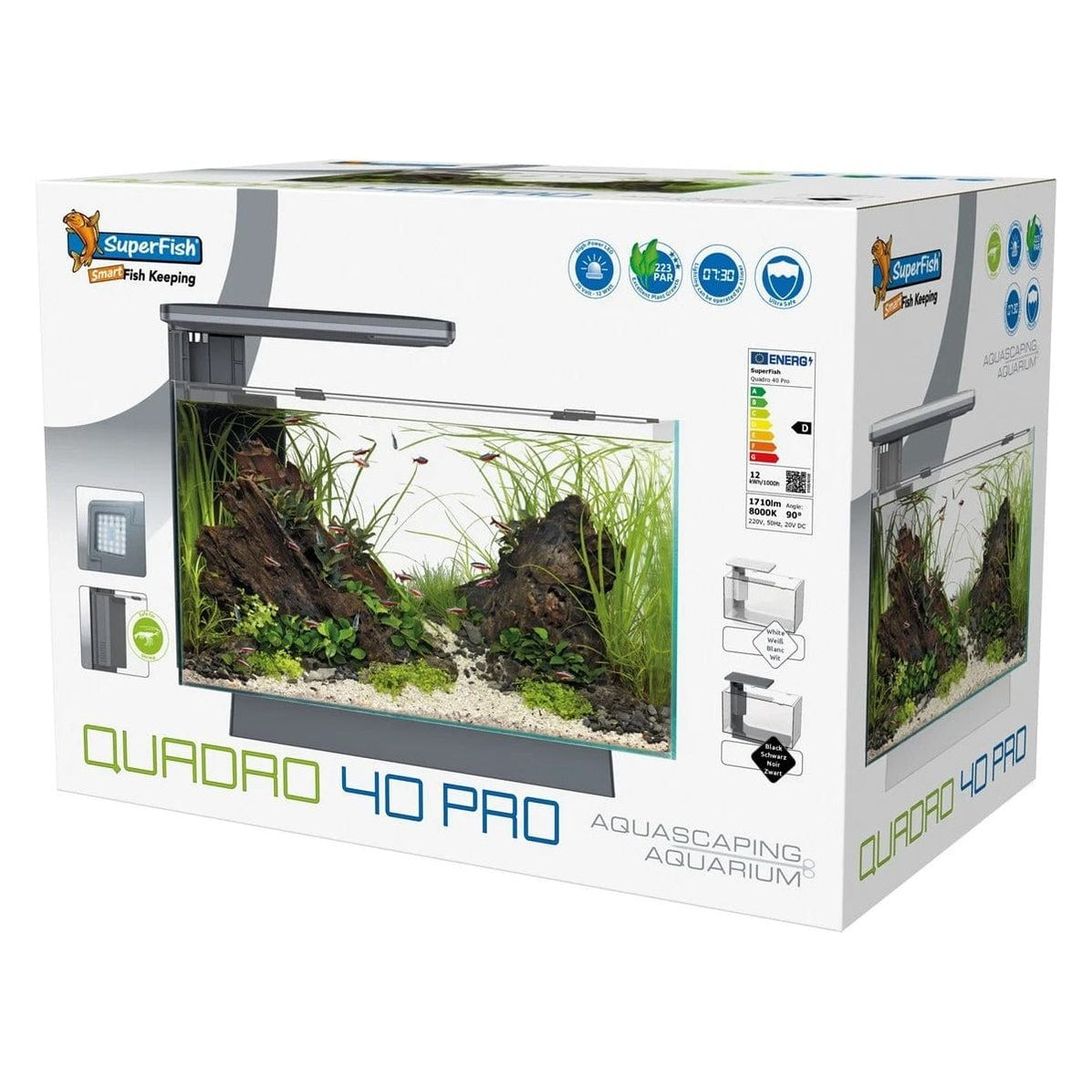SF QUADRO 40 PRO WHITE — FOUDEBASSIN.COM