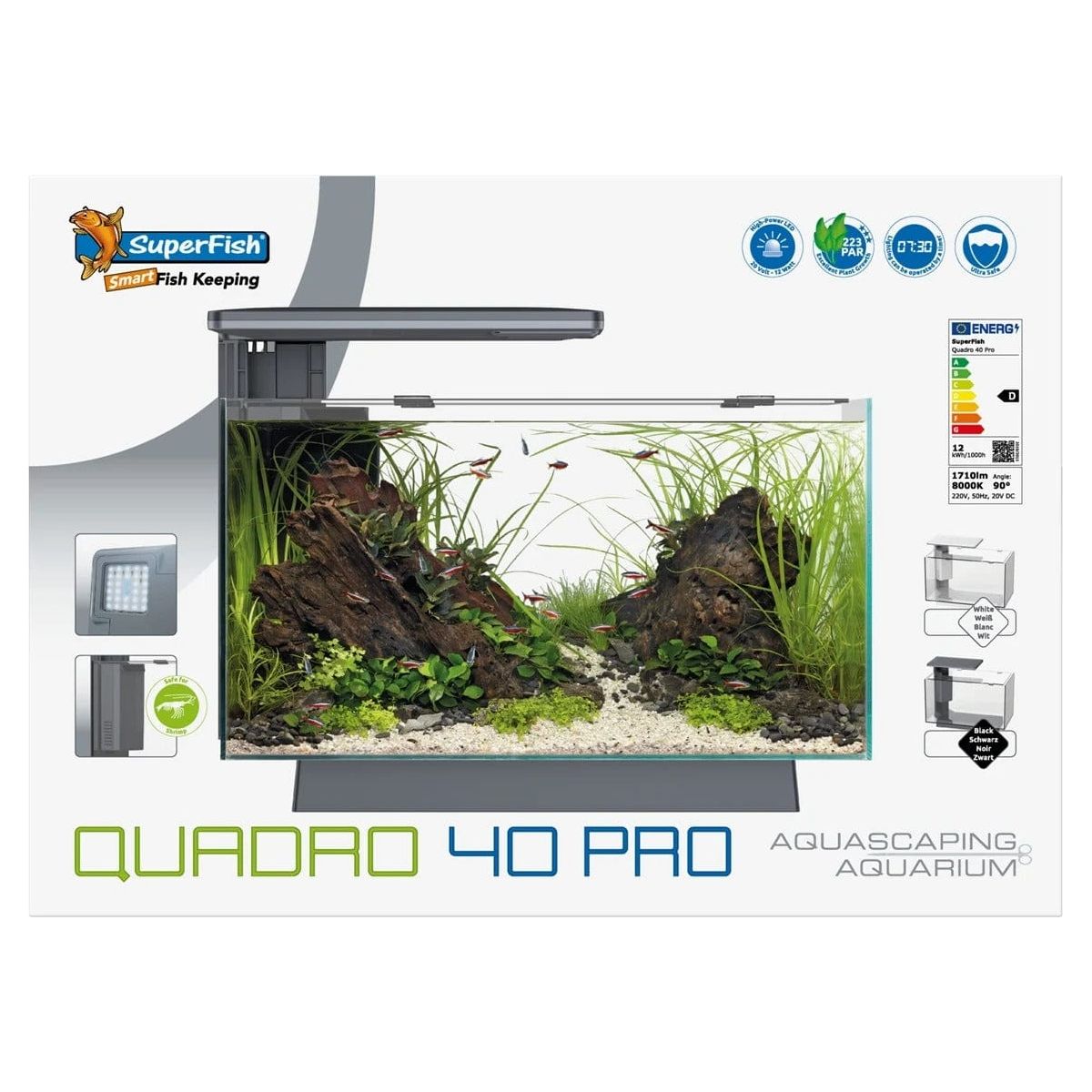 SF QUADRO 40 PRO WHITE — FOUDEBASSIN.COM