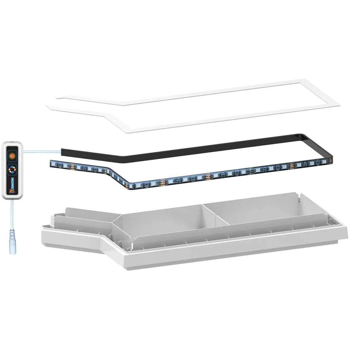 SF QUADRO 70 MULTI COLOUR LED — FOUDEBASSIN.COM