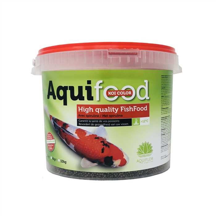 Aquifood - Maxi 6-7mm 10kg - High quality food for the whole season ...