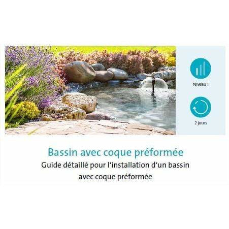 Guide pour placer un bassin en coque préformée en PDF — FOUDEBASSIN.COM