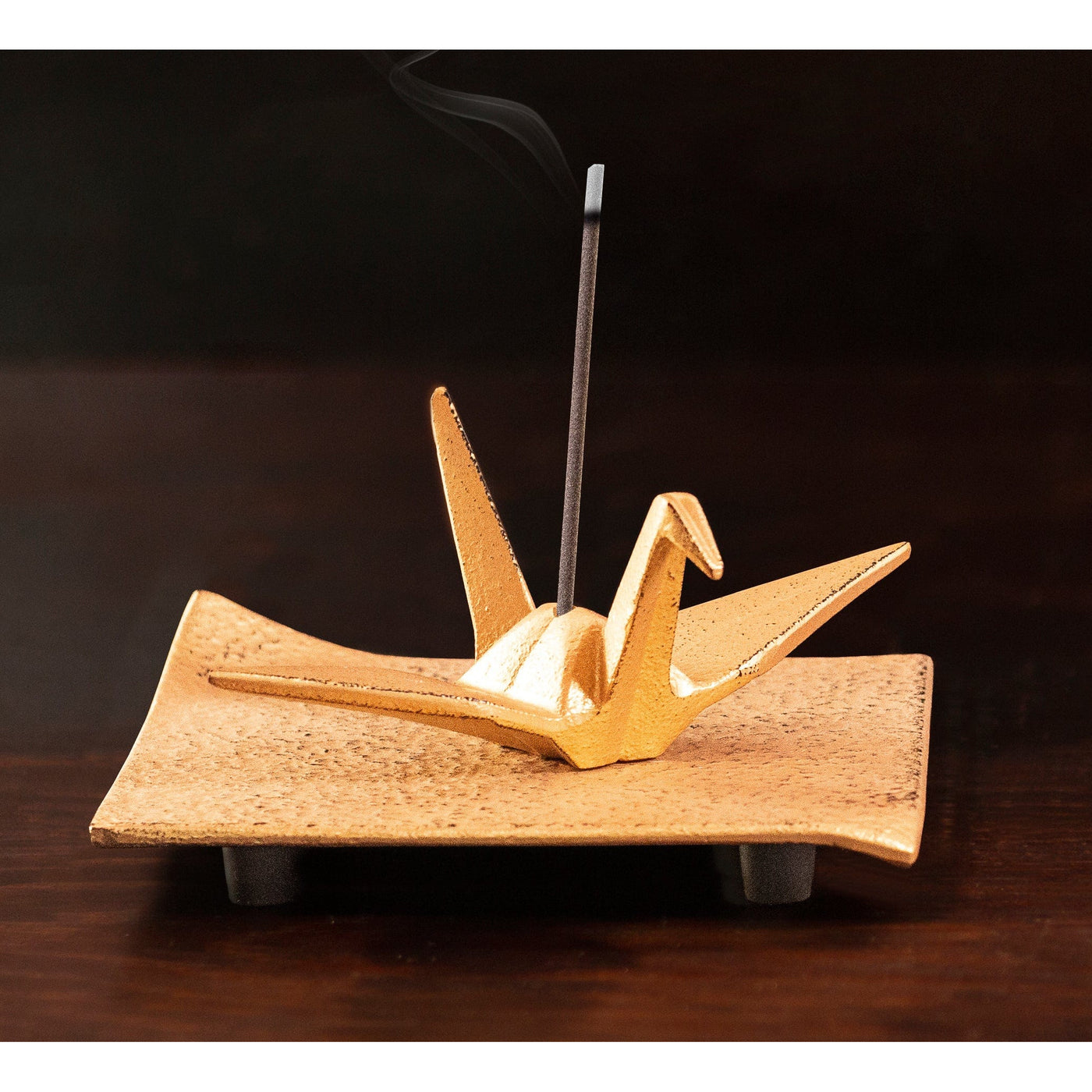 Brûle-parfum Iwachu Orizuru, Dorado — FOUDEBASSIN.COM