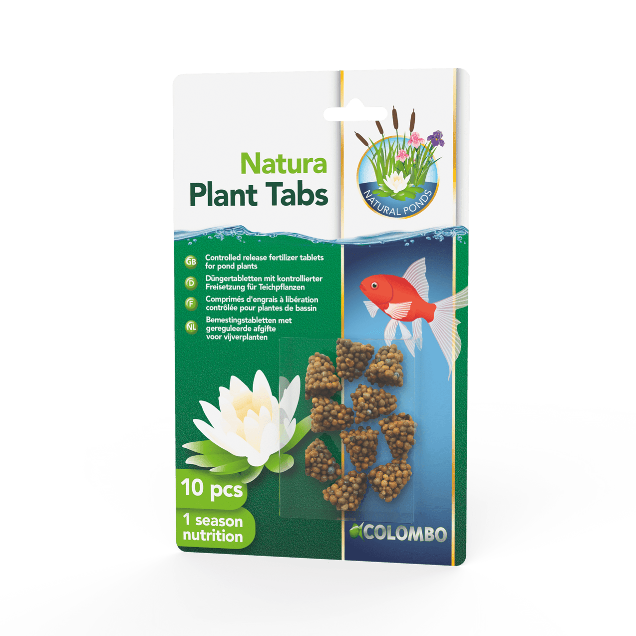 Natura Plant Tabs 10 pieces - Fertilizer tablets for aquatic plants wi ...